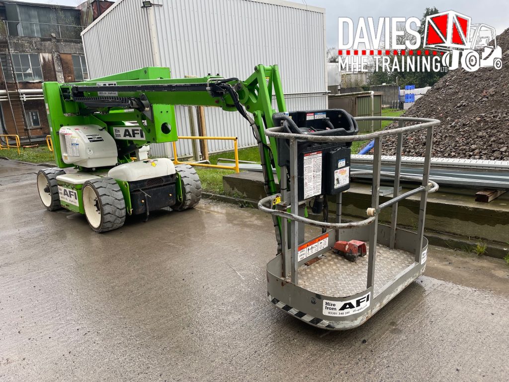 Pedestrian Straddle Stacker Truck Training - Davies MHE Training LTD